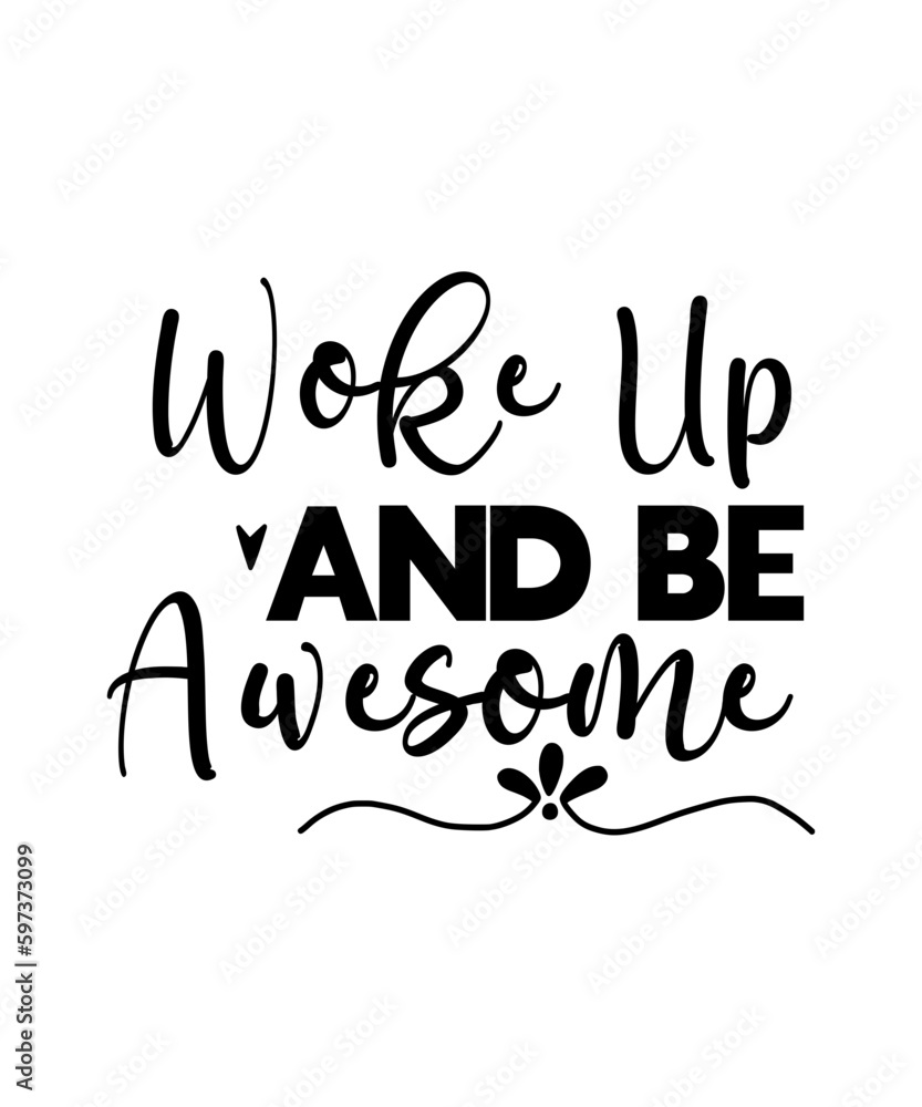 Positivity & Inspirational SVG Bundle, Hand-lettered Quotes svg, Happy ...