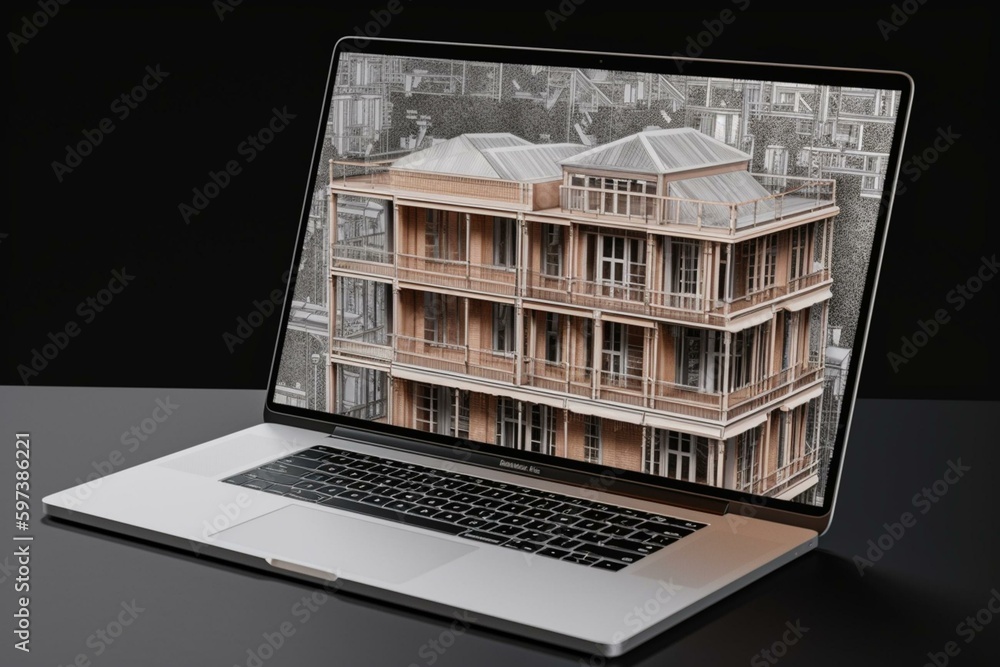 Visualizing a residential building's layout and facade insulation ...