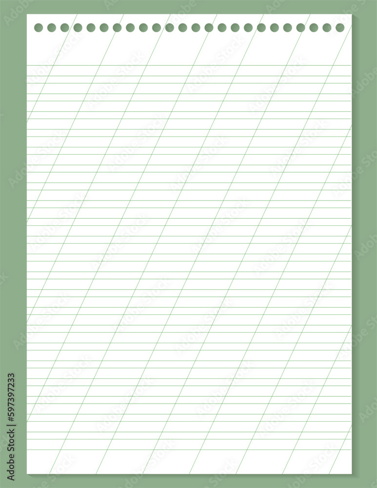 Graph paper. Printable lined grid paper with color horisontal, diagonal ...
