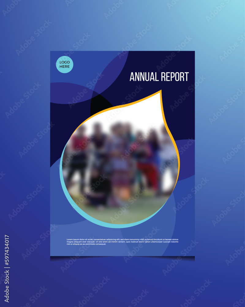 Annual report cover design, Brochure, A4 brochure cover page ...