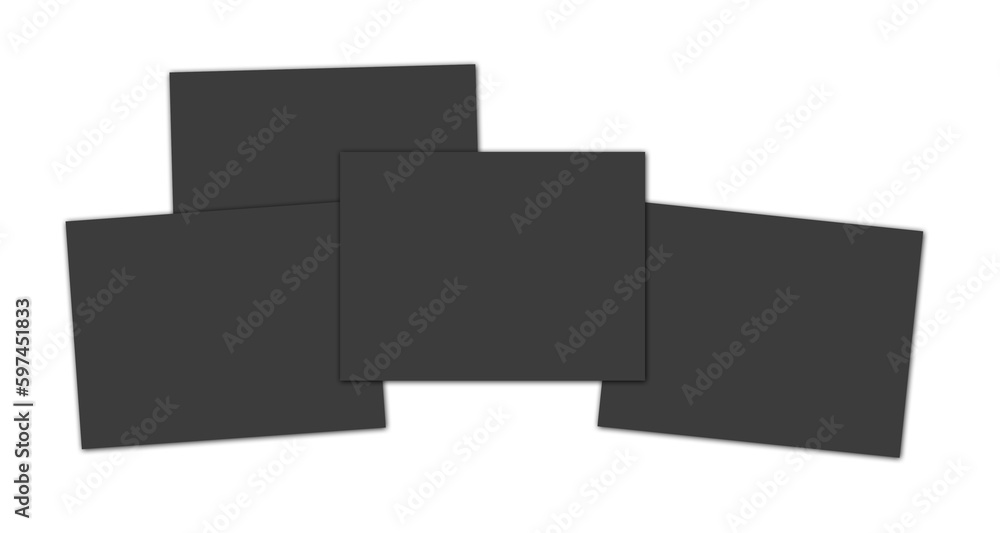 Black Insert report or screenshoot blank template for presentation ...