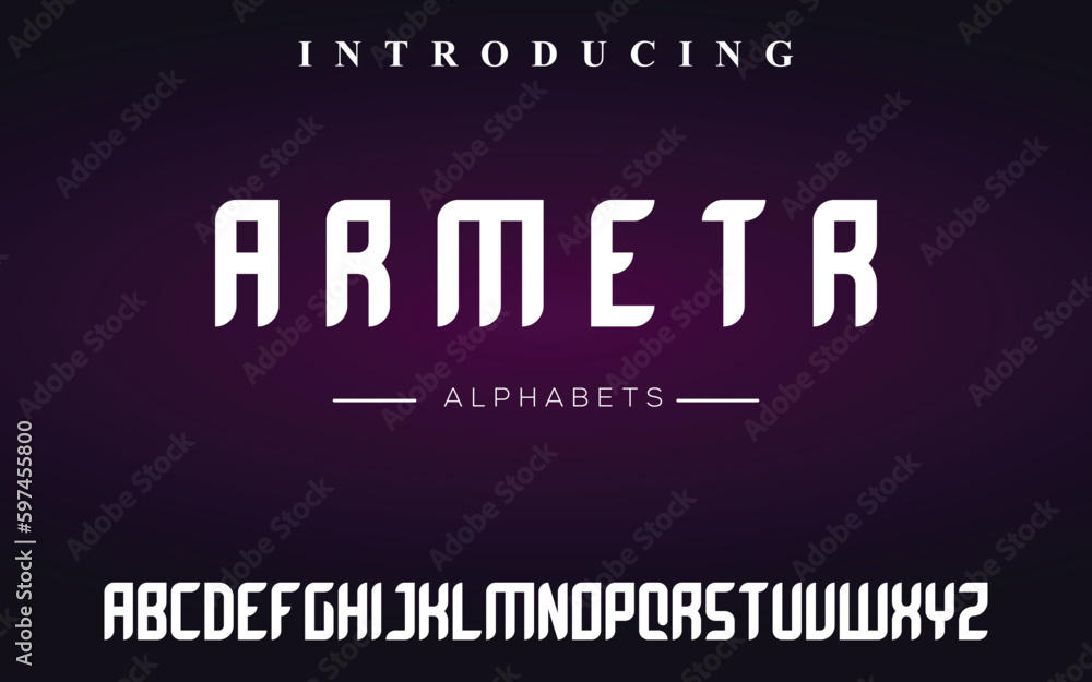 Elegant alphabet letters font and number. Classic Lettering Minimal ...