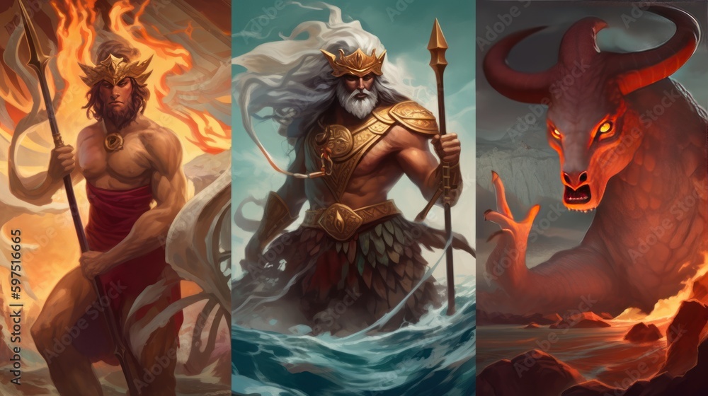 Greek mythology, with powerful gods, epic heroes, and legendary ...