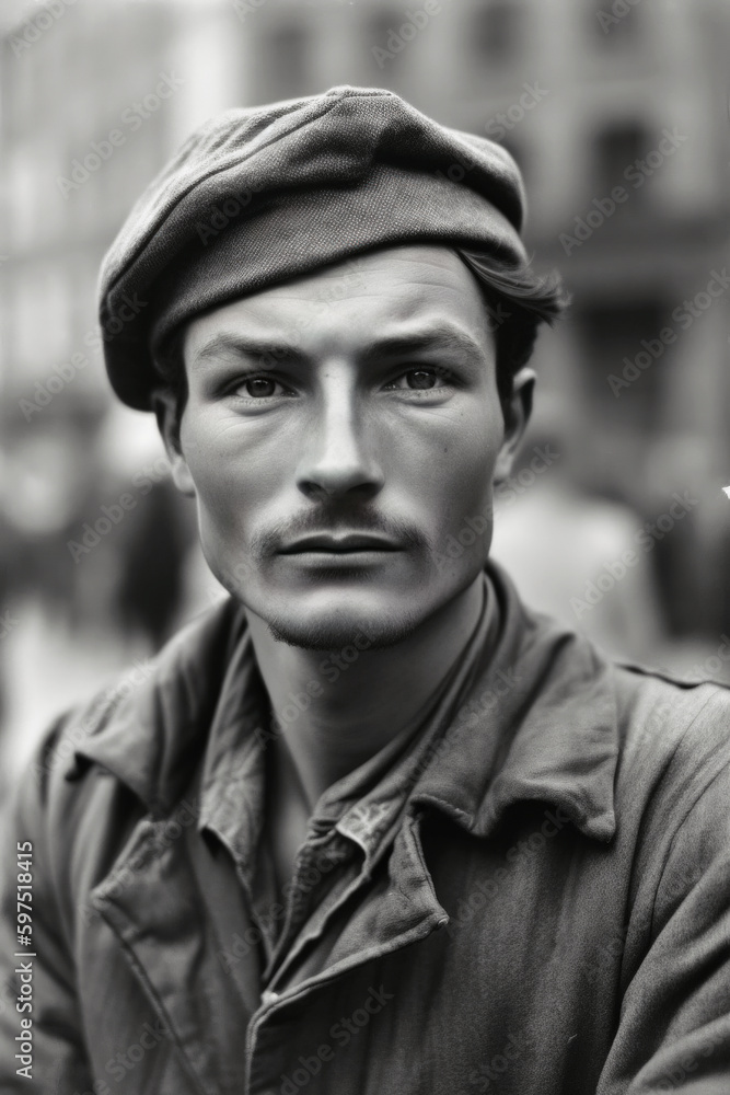 Haunted by battles past, a 19th-century, first and second WW, soldier's ...