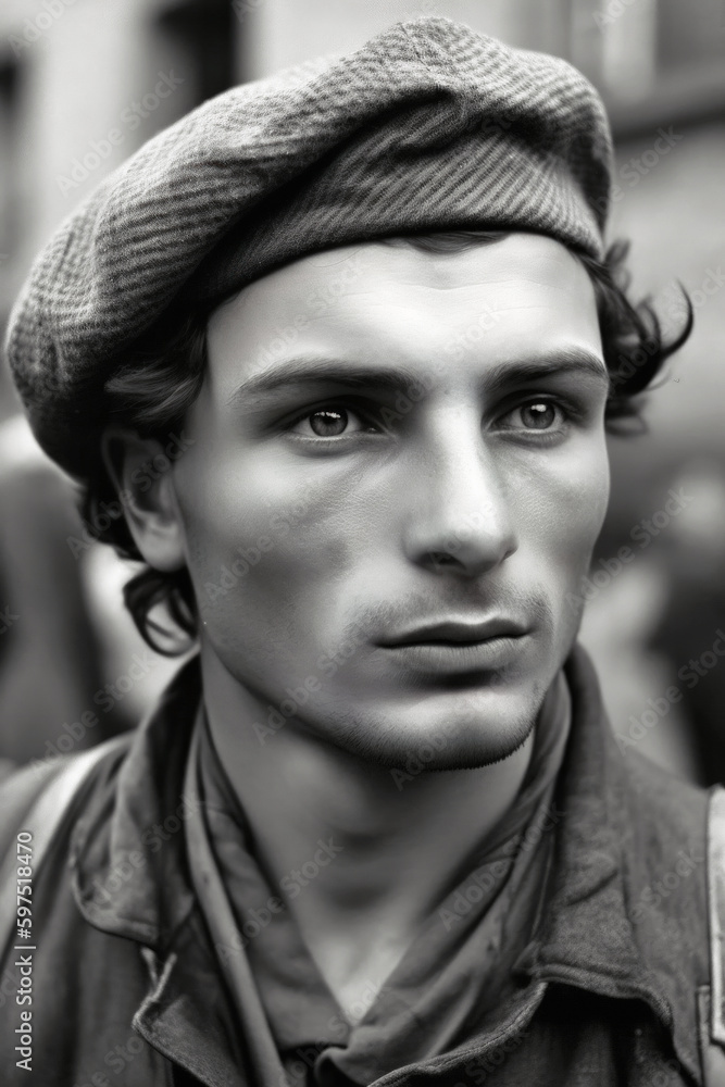 Haunted by battles past, a 19th-century, first and second WW, soldier's ...