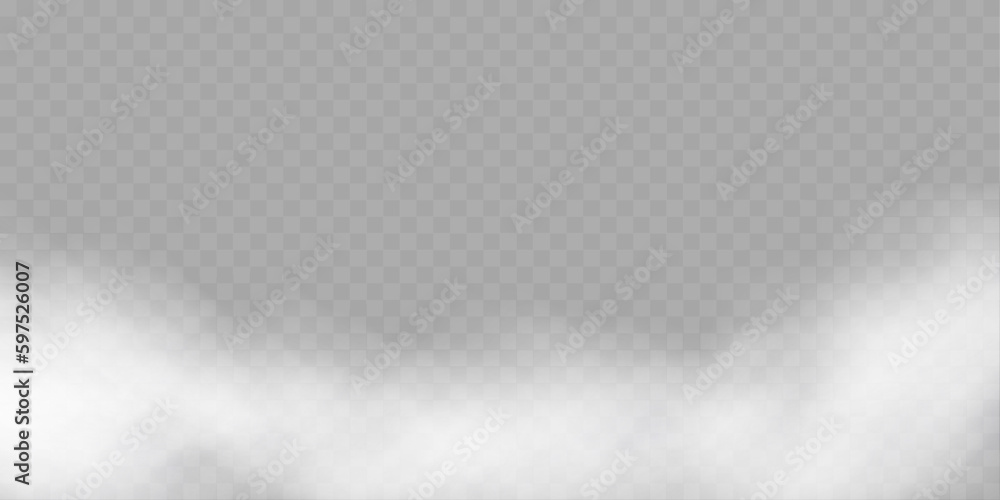 Smoke effect isolated on transparent background layer. Stock royalty ...