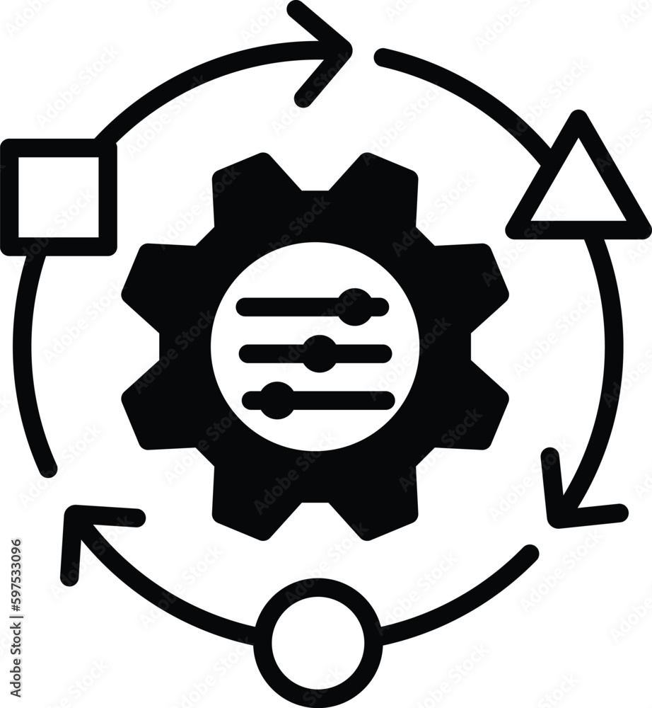 Adaptation icon Stock Vector | Adobe Stock