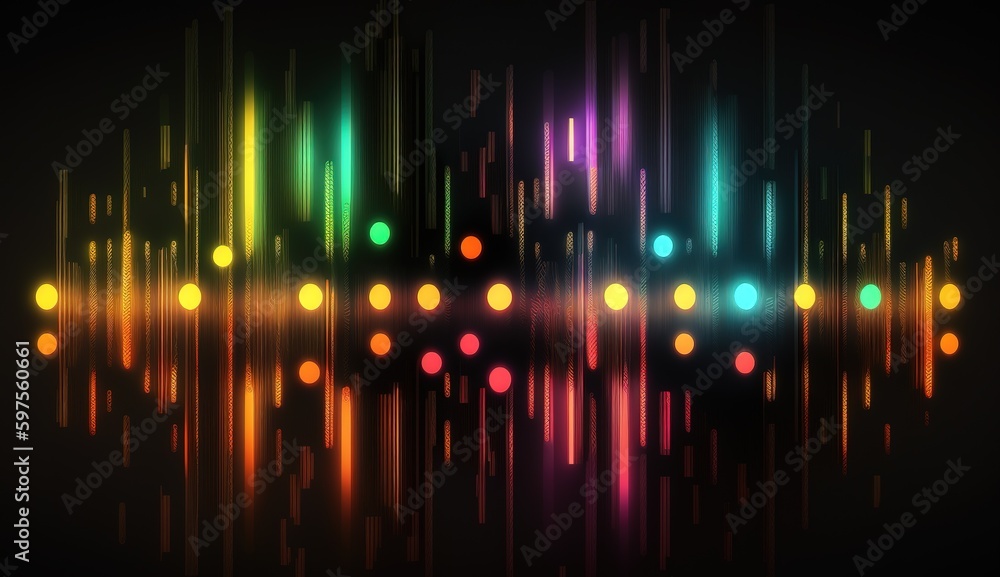 Random color shapes. digital noise effect. data disintegration. Screen ...