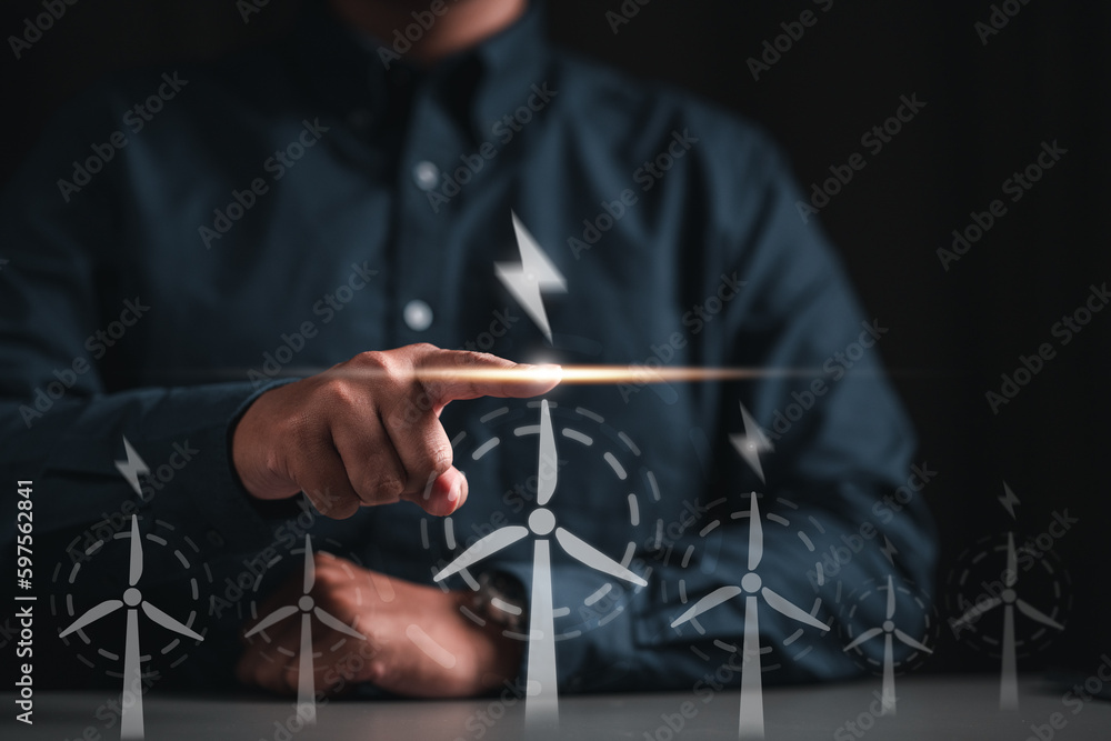 windmills, turbine, eco, technology, electrical, power, innovation ...