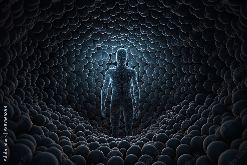 AI The Intricate Microcosm: Conceptual Representation of the Human Cell ...