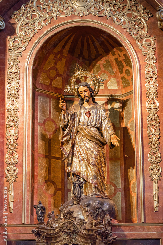 The Most Sacred Heart of Jesus, one of the most widely practised and ...