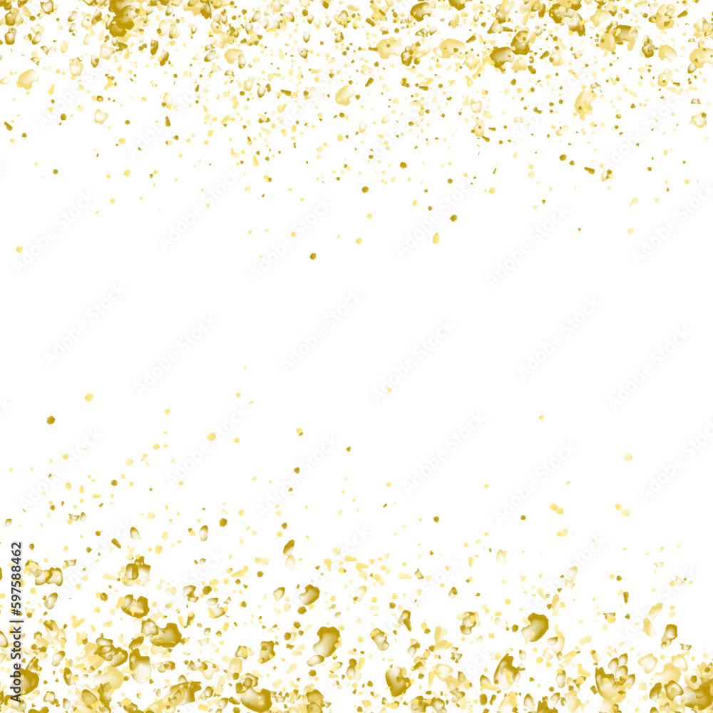 Gold splatter border.wedding frame.gold invitation border ilustração do ...