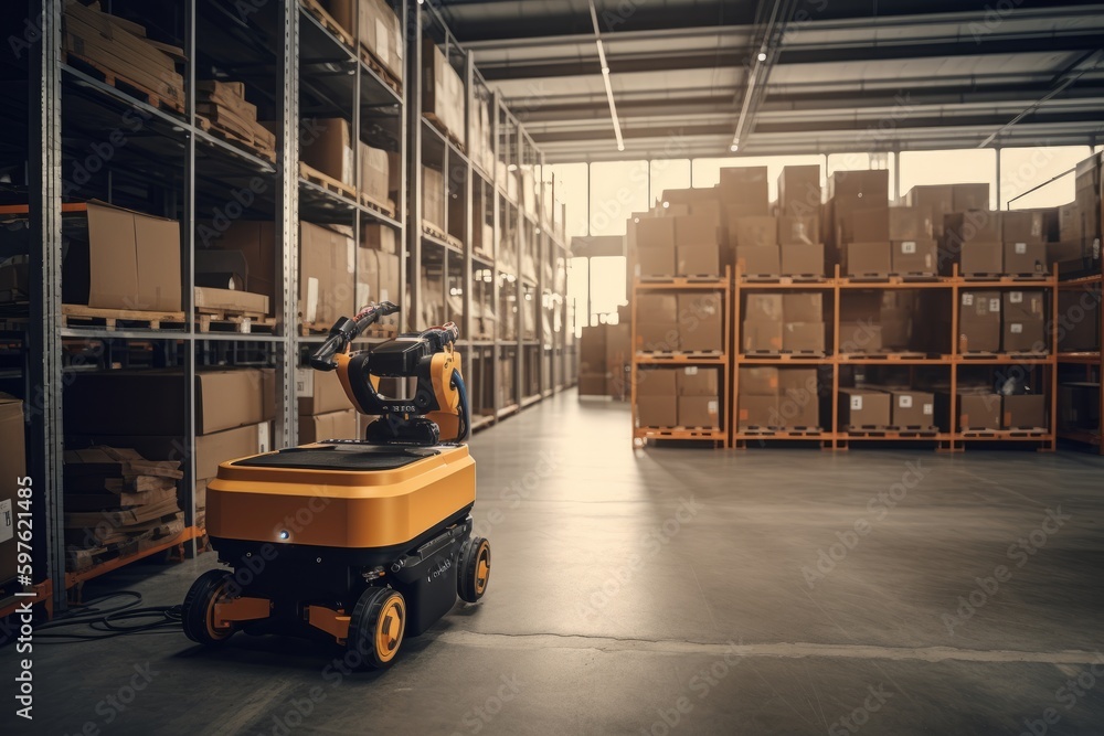 Machine learning and bot technology that boost speed up logistical ...