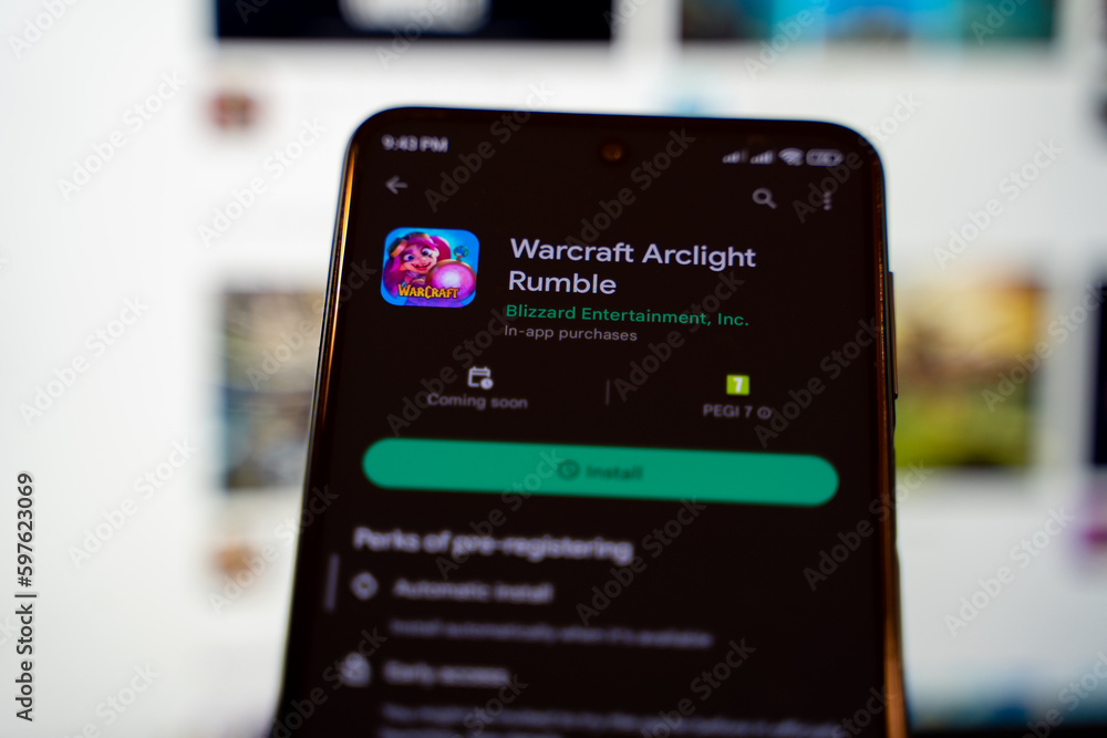 Warcraft Arclight Rumble, mobile game on Google Play. Ankara, Turkey ...