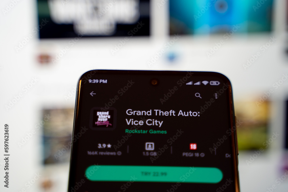 Grand Theft Auto: Vice City, mobile game on Google Play. Ankara, Turkey ...