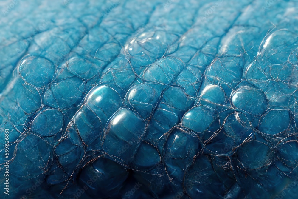 Abstract Micro plastics background.Environmental concept of marine ...