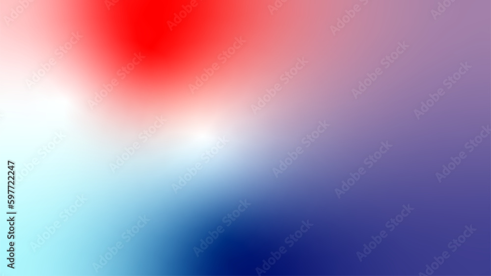 abstract red white blue tricolor flag gradient background Stock Vector ...