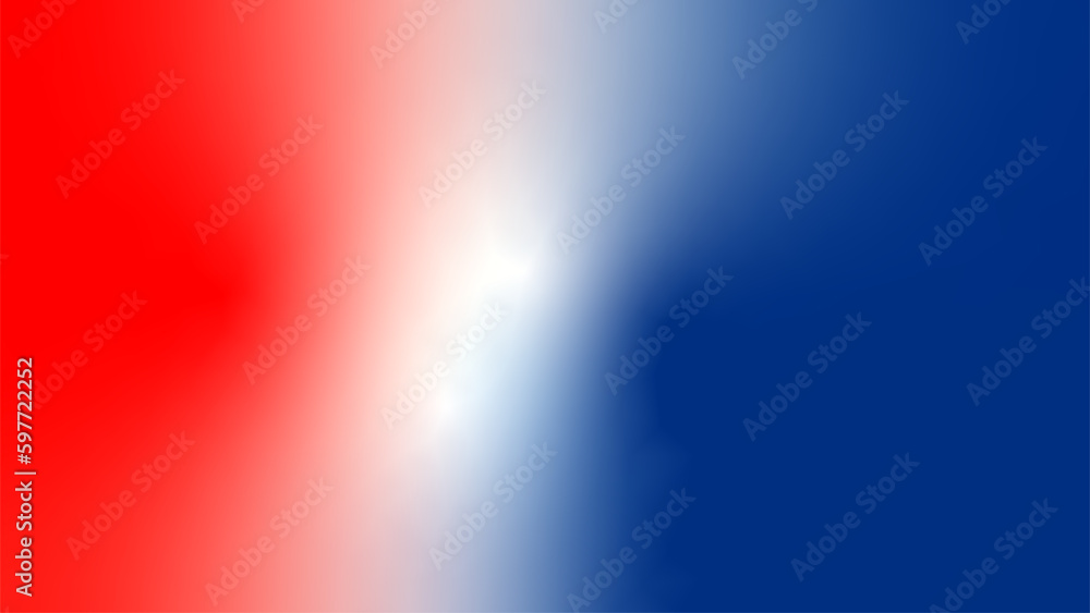 abstract red white blue tricolor flag gradient background Stock Vector ...