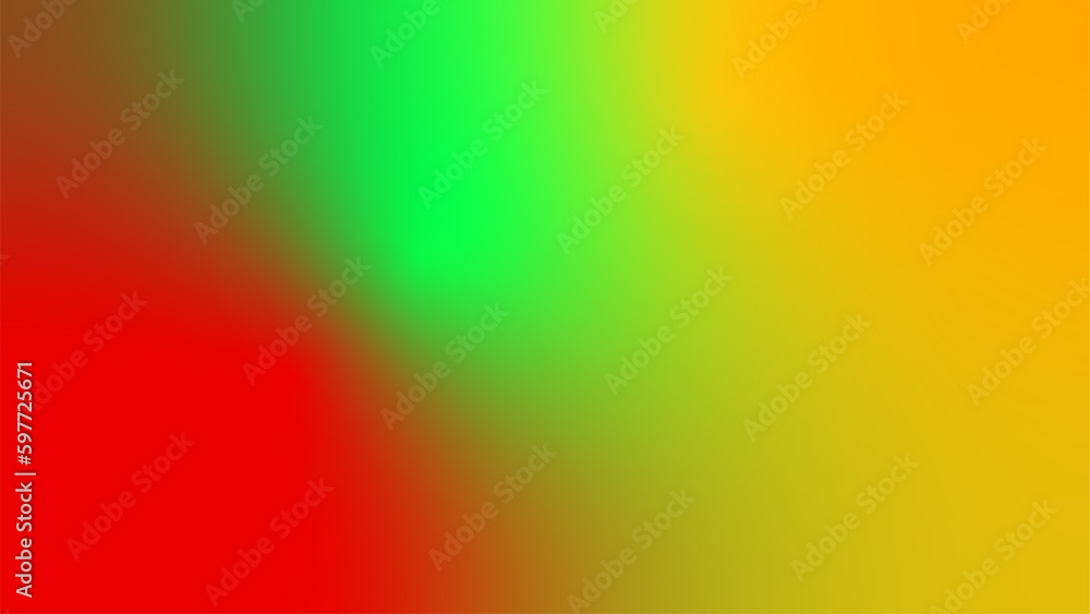 abstract green yellow red flag tricolor gradient background Stock ...