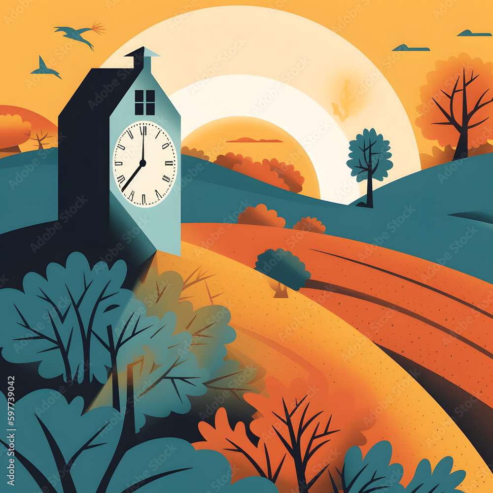 The Pros and Cons of Summer Daylight Saving Time, generative AI Stock ...