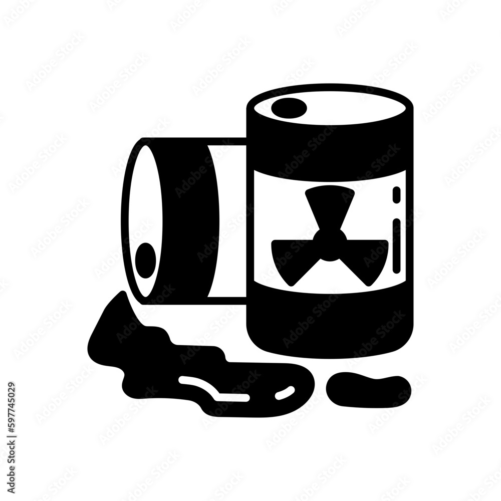 Chemical Spill icon in vector. Illustration Stock Vector | Adobe Stock Chemical Spill icon in vector. Illustration Stock Vector | Adobe Stock
