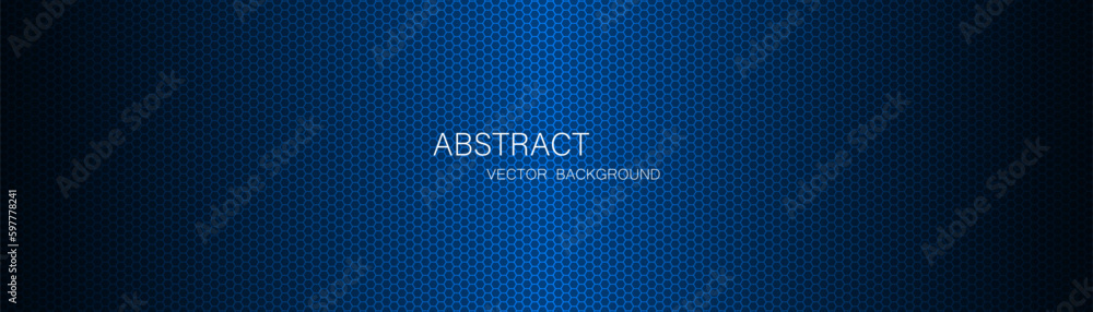 Abstract blue steel mesh background with free space for design. Modern ...