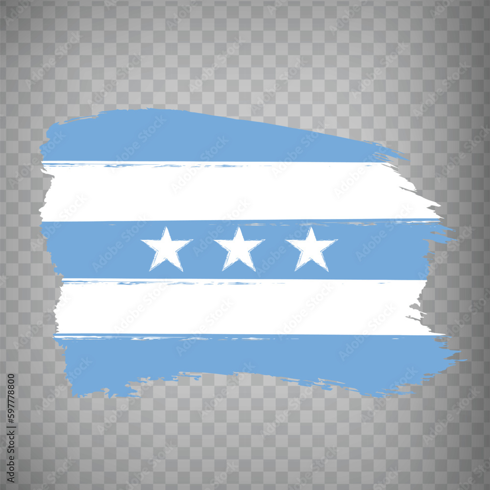 Flag Guayas Province brush strokes. Flag of Guayas Province on ...