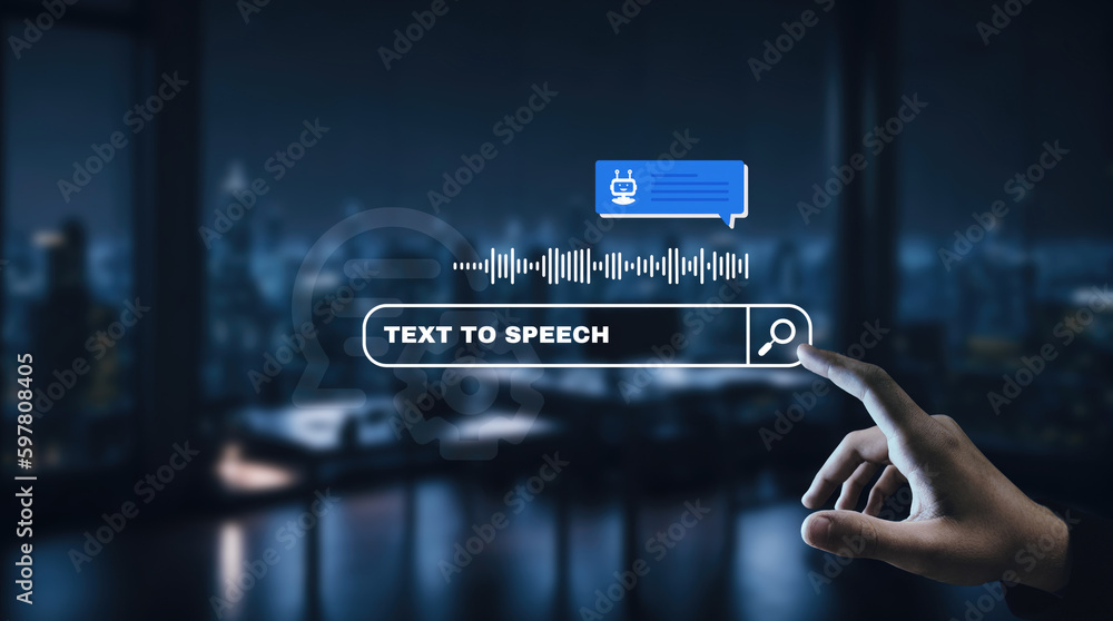 Chatbot with AI (Artificial Intelligence), search engine, businessman ...
