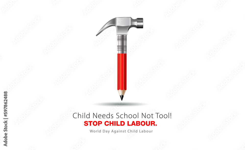 Child Labor Day. Stop Child Labour. World Day Against Child Labour ...