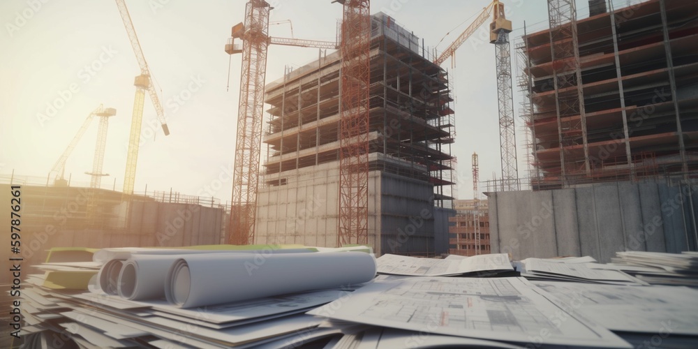 Construction planning, business investment. Implementation schedules of ...