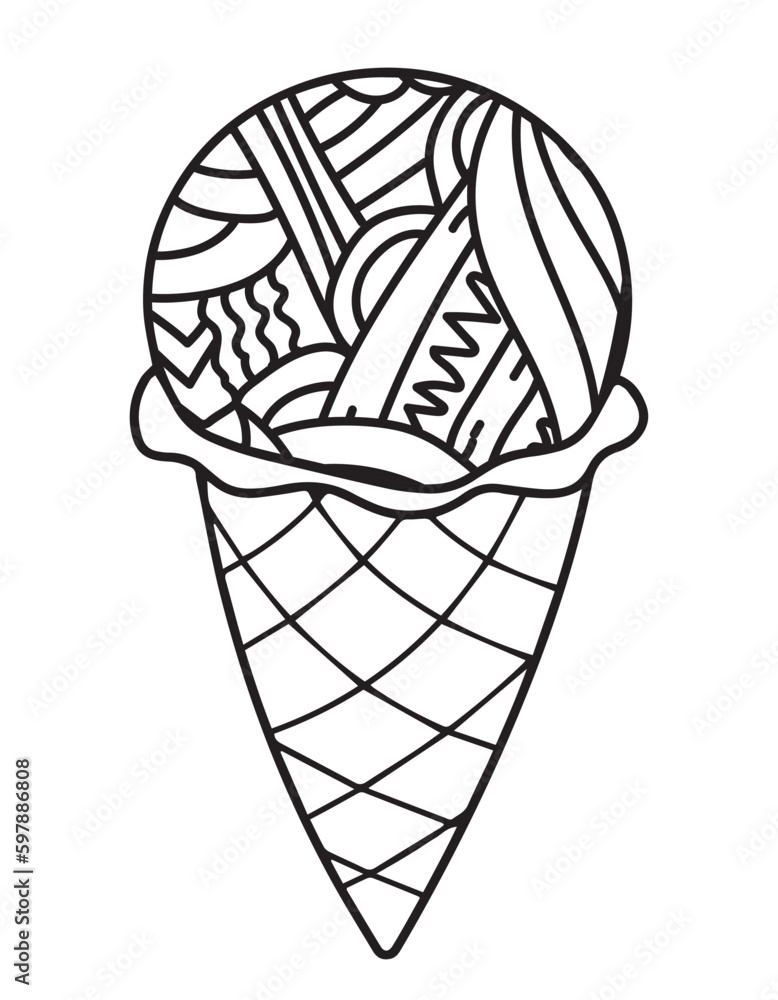 Zentangle Summer Coloring Pages: A Relaxing Way to Unwind - End of Year ...