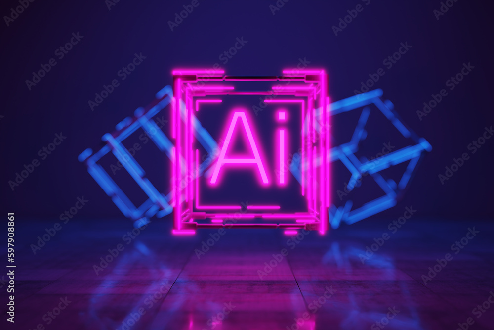 Artificial intelligence for creating an image. Artificial intelligence ...