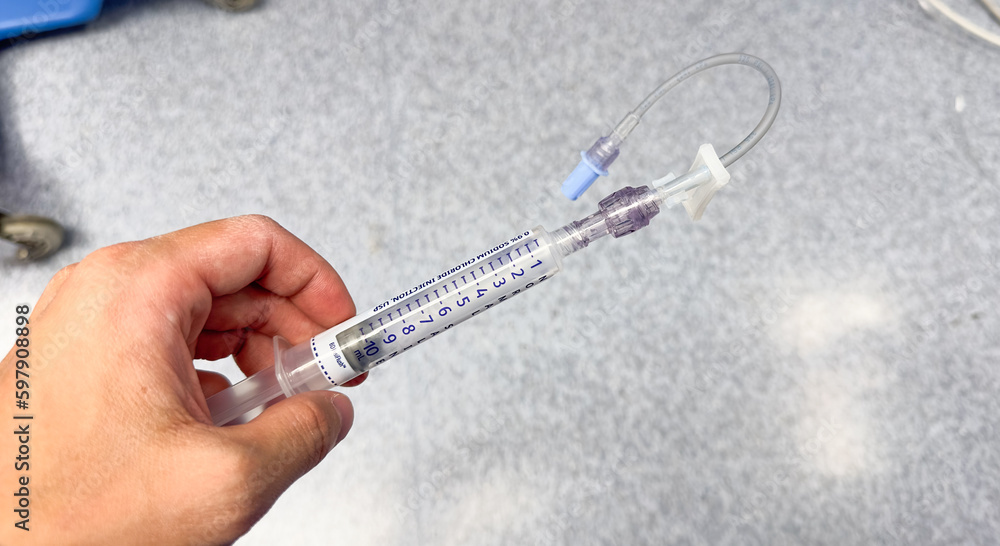Hospital syringe drugs like anesthesia, propofol, and fentanyl have ...