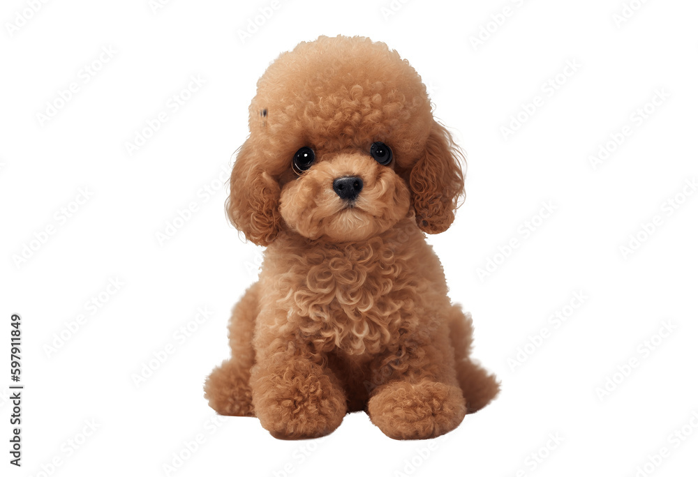 Transparent Background of Toy Poodle Dog. Png Image Stock Illustration ...