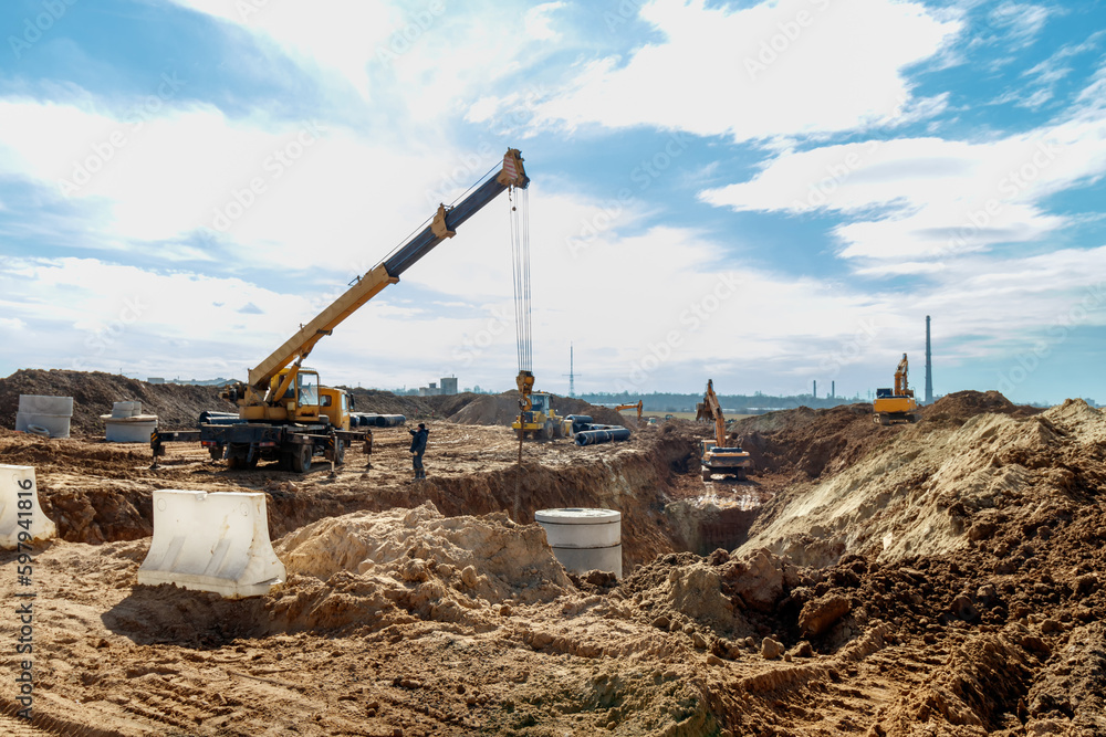Connecting a trench drain to a concrete manhole structure at ...