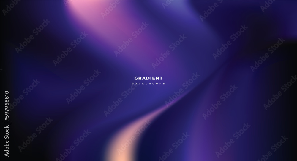 Abstract purple gradient mesh background template copy space for poster ...