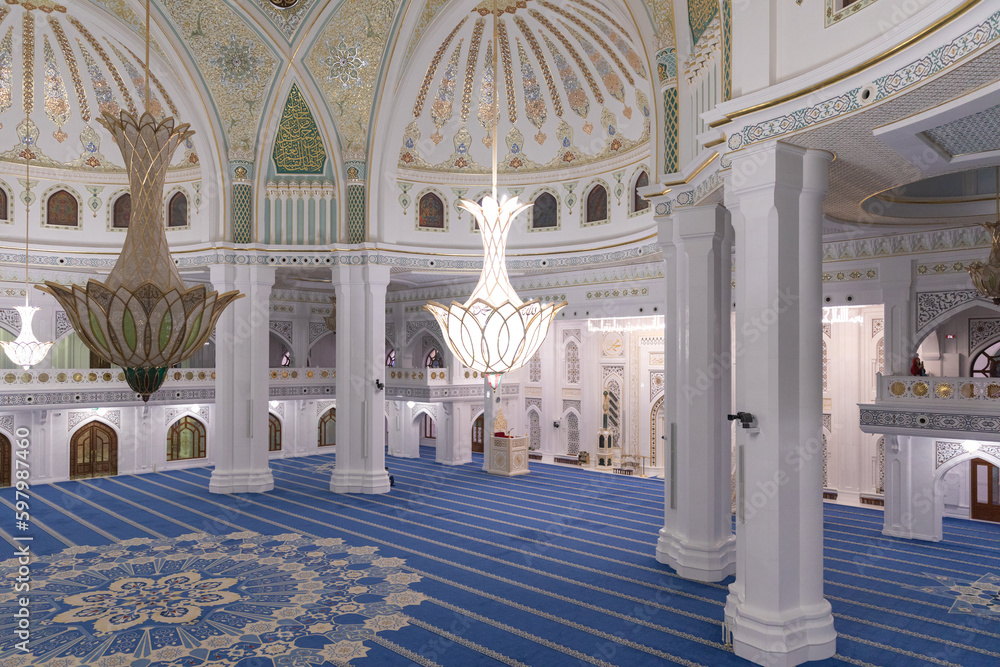 04 of November 2022 - Shali, Chechen Republic, Russia: Mosque Pride of ...