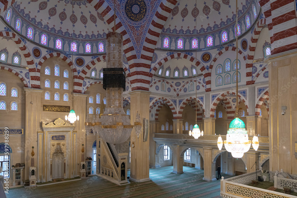 GROZNY, RUSSIA - November 05, 2022: Daily life in Chechen Republic ...