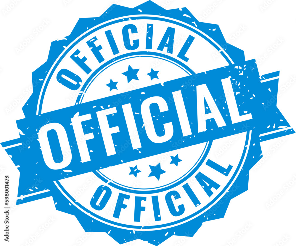 Official vector seal on white background Stock Vector | Adobe Stock