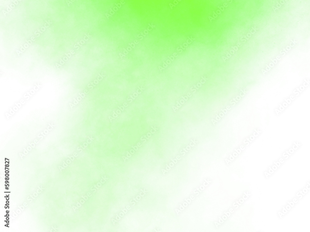 Green mist on a transparent background. Tablet-generated illustration ...
