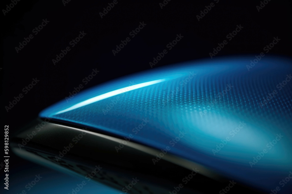 A photo of a racing cars air intake and output systems showing the ...