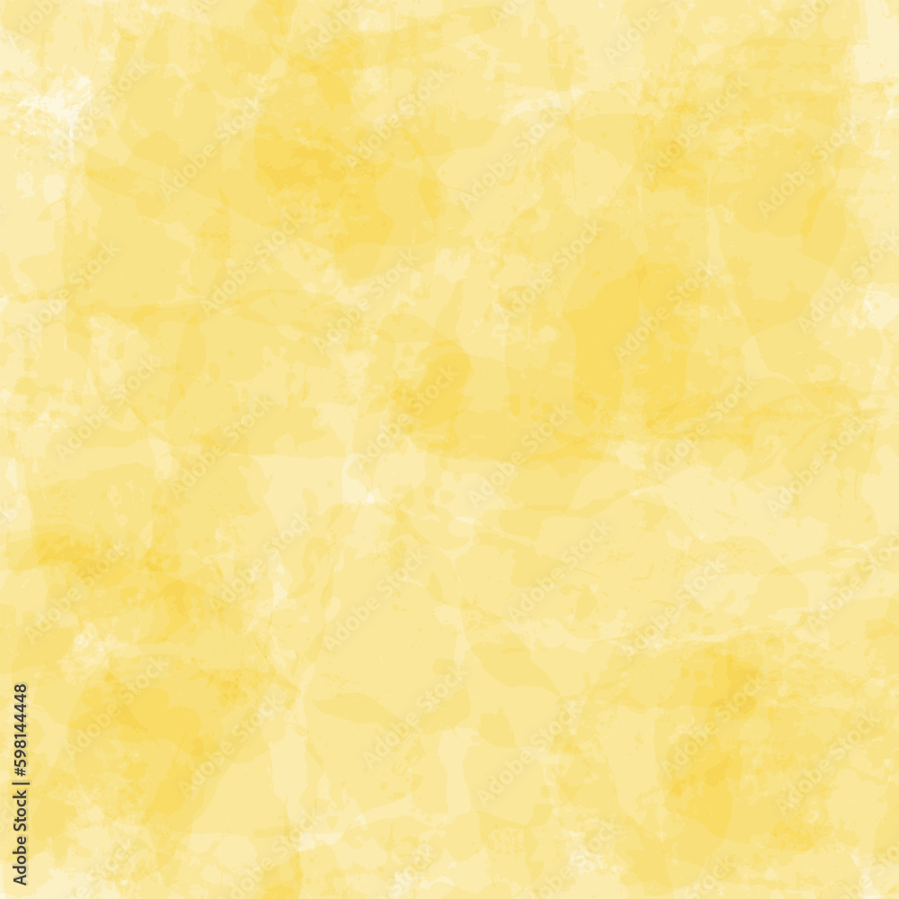 Summer watercolor seamless vector pattern. Distressed warm summer ...