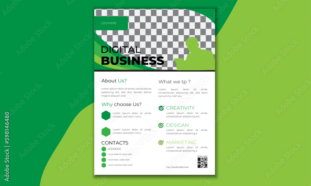 This Flyer Template Design is for business promotion, expansion and ...