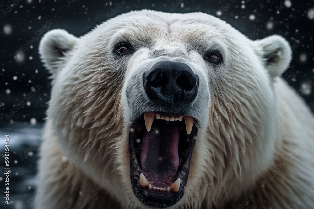 Angry Polar Bear