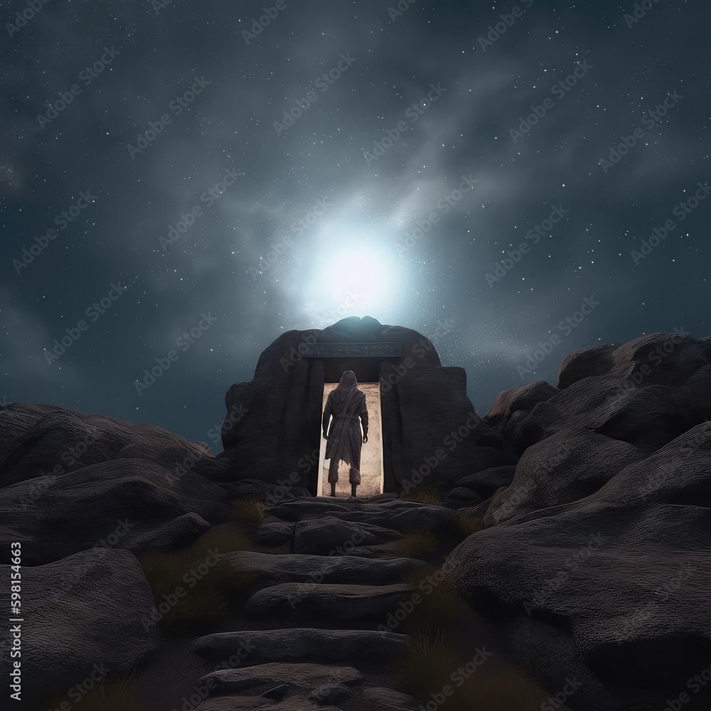 Jesus after the resurrection, Jesus is risen bible verse, Jesus praying ...