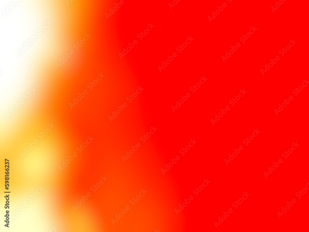 Abstract blur background image of red color gradient used as an ...