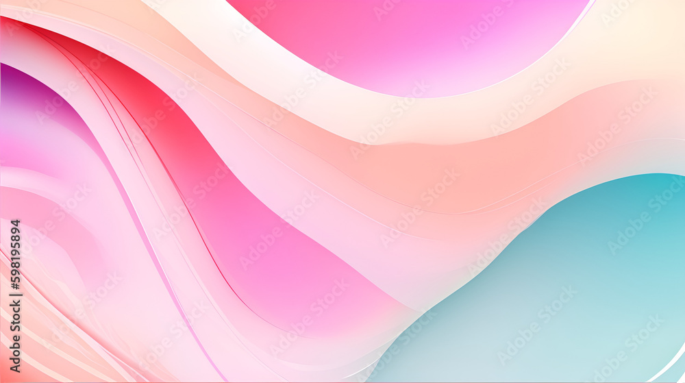 wave, pink, design, wallpaper, light, curve, art, line, illustration ...