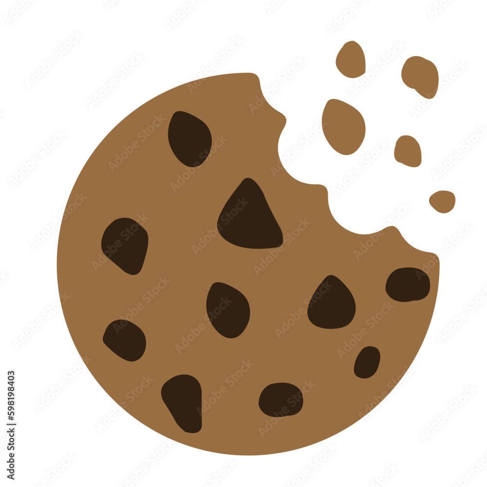 Cookie Svg Cut File, Chocolate Chip Cookie Svg, Cookie Glowforge File ...