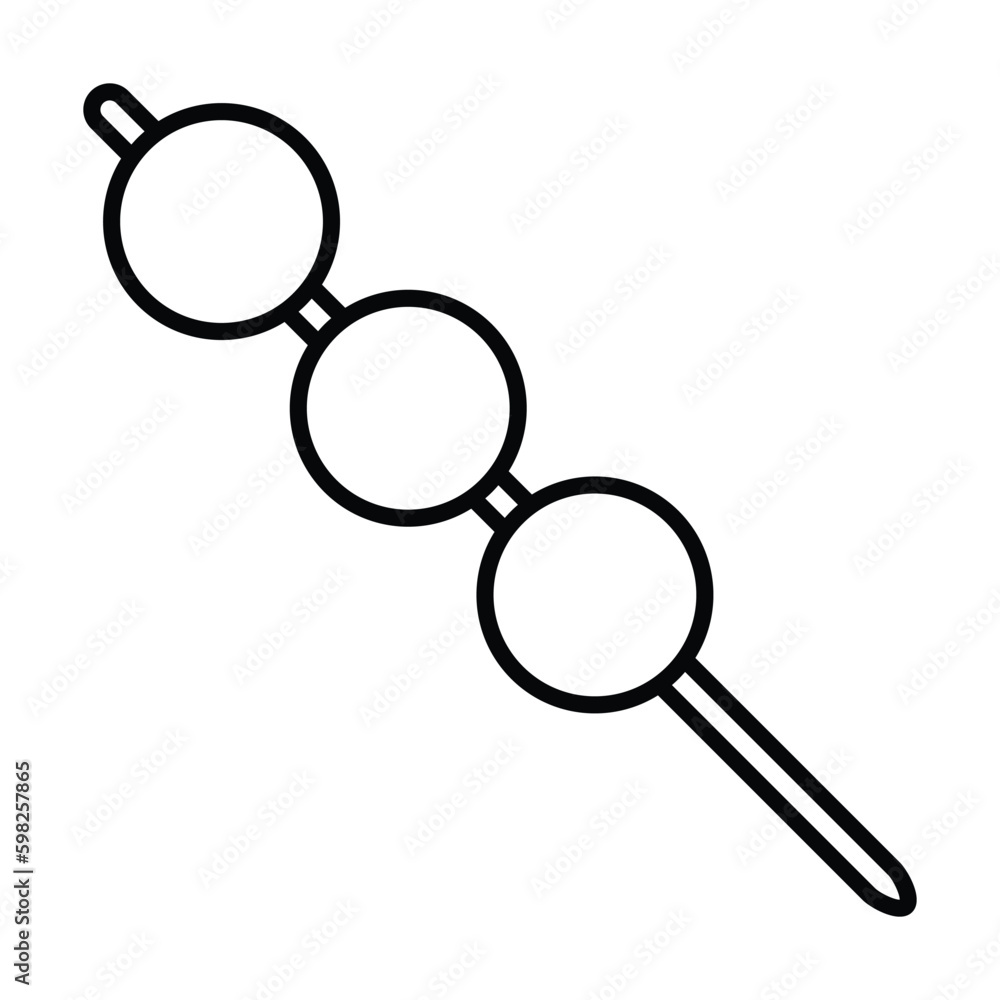 meatball icon, food vector, eat illustration Stock Vector | Adobe Stock