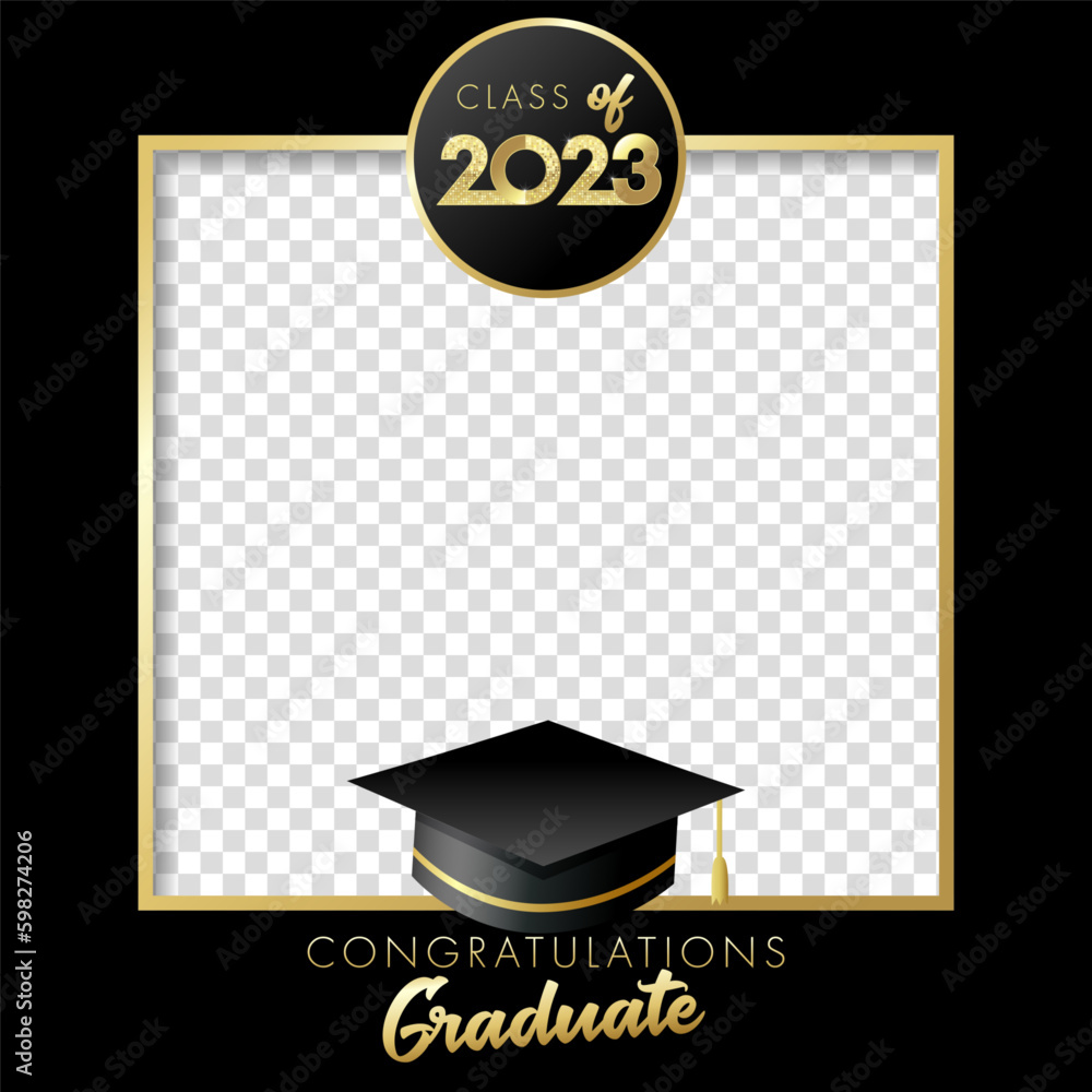 Class of 2023 - Graduation party photo frame for booth. 2023 ...